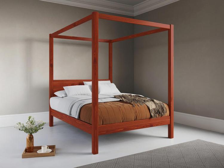 Red Wood Bed Frames | Get Laid Beds