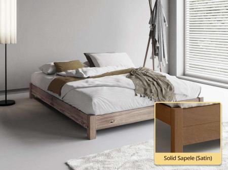 Low Platform Bed Without Headboard | Handmade to Order | Get Laid Beds