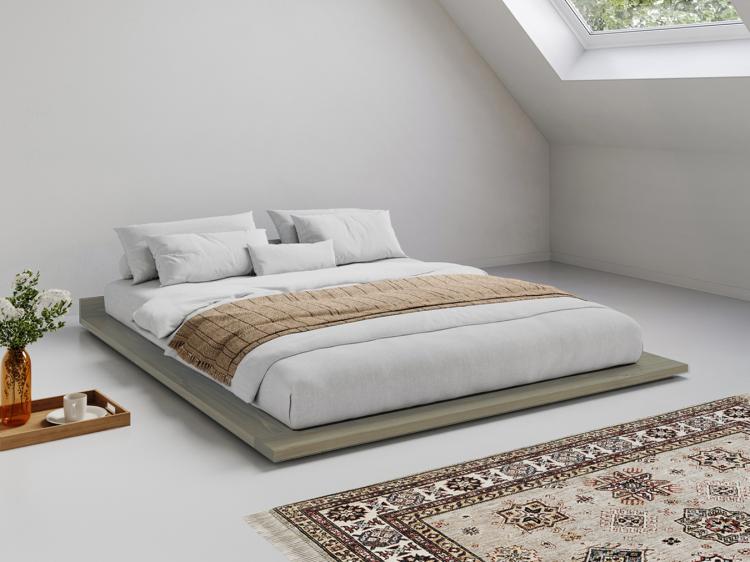 Gray Wash Wood Bed Frames | Get Laid Beds