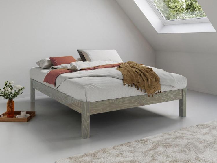 Gray Wash Wood Bed Frames | Get Laid Beds